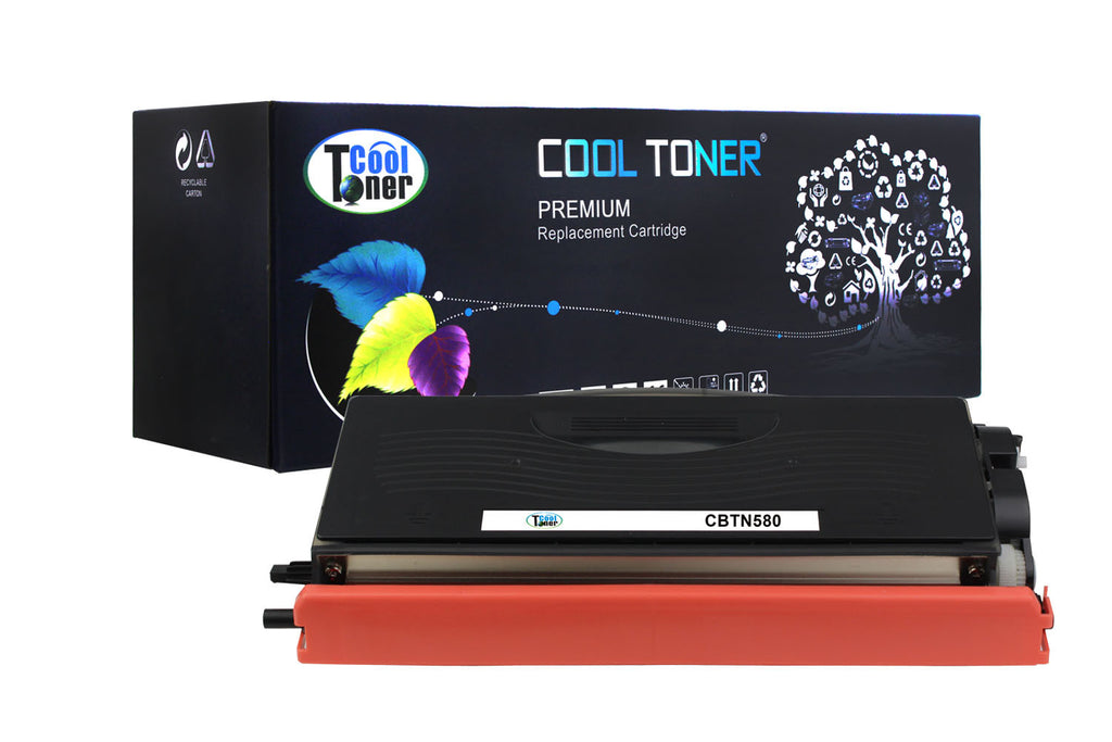 Compatible Toner Cartridge Replacement for Brother TN-580 TN580 580 (B ...