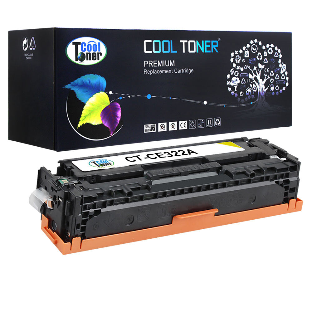 Cool Toner Compatible Toner Cartridge CT-CE322A(CE322A) for HP LaserJe