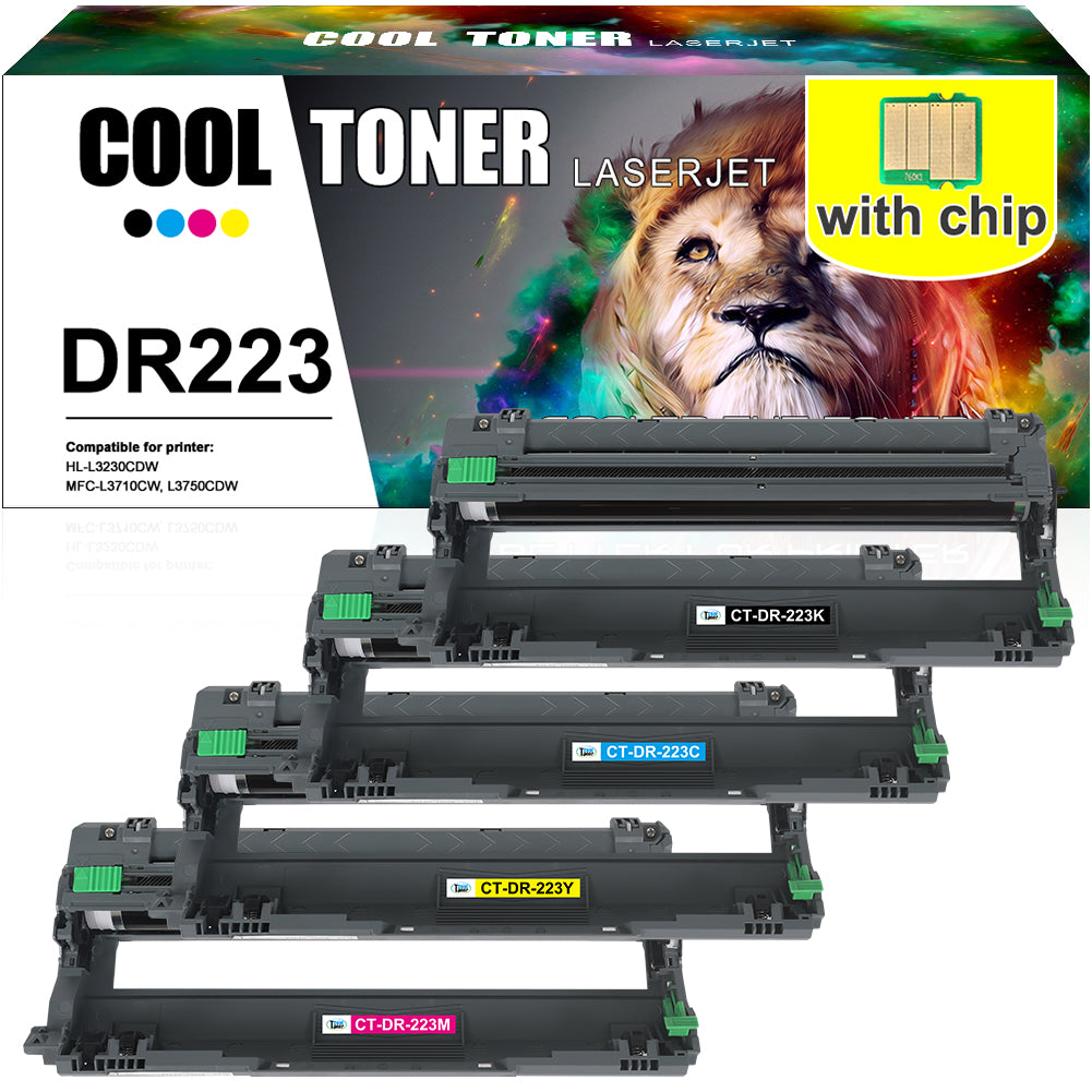 Compatible Brother DR223 Drum Unit Set – Cool Toner